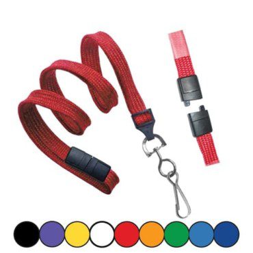 LANYARD 10 MM WITH SAFETY LOCK | QUALICA-RD