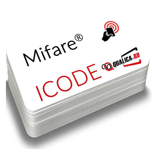 TARJETA BLANCA MIFARE® ICODE SLI | QUALICA-RD