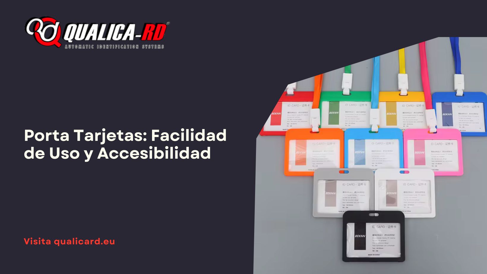 Porta Tarjetas: Facilidad de Uso ← QUALICA-RD