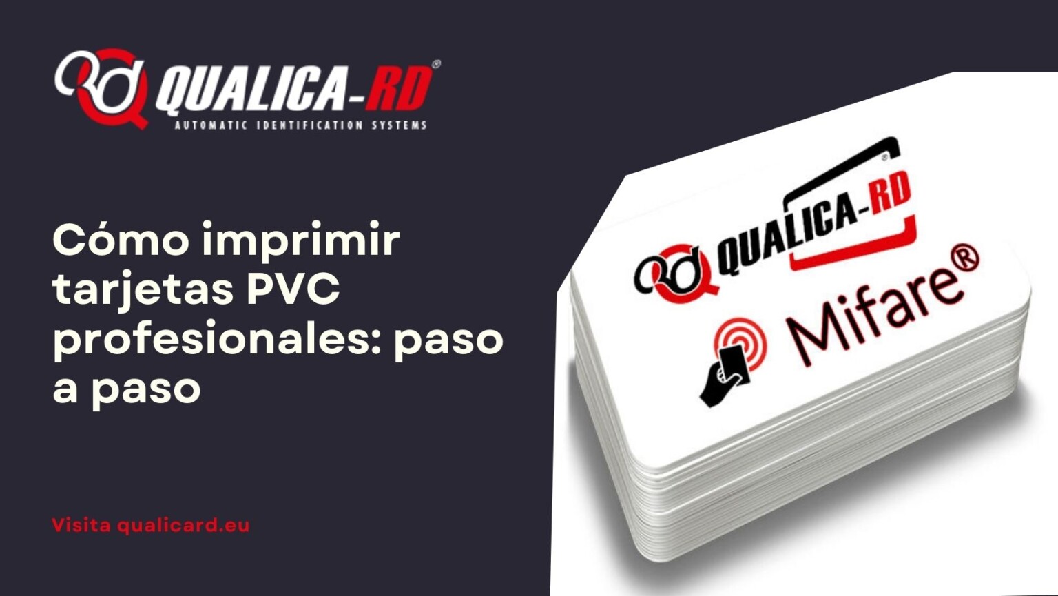 Cómo imprimir tarjetas PVC profesionales paso a paso ← QUALICA-RD